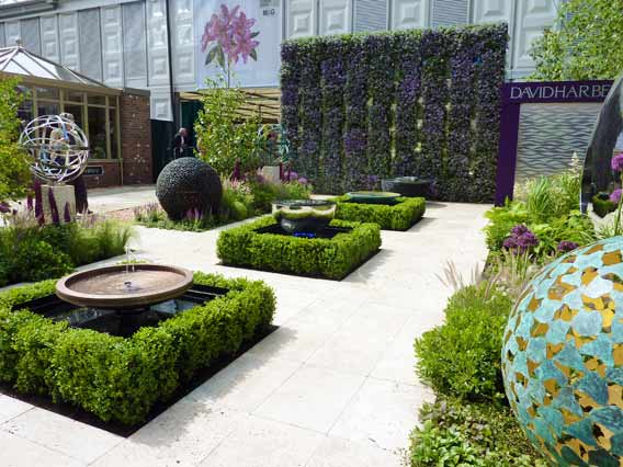Outdoor Exhibition Stand Design for Chelsea Flower Show 2011